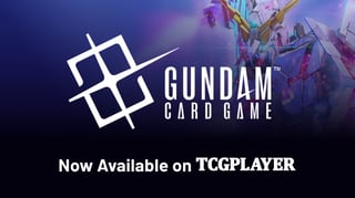 Now Available on TCGplayer: Gundam Card Game